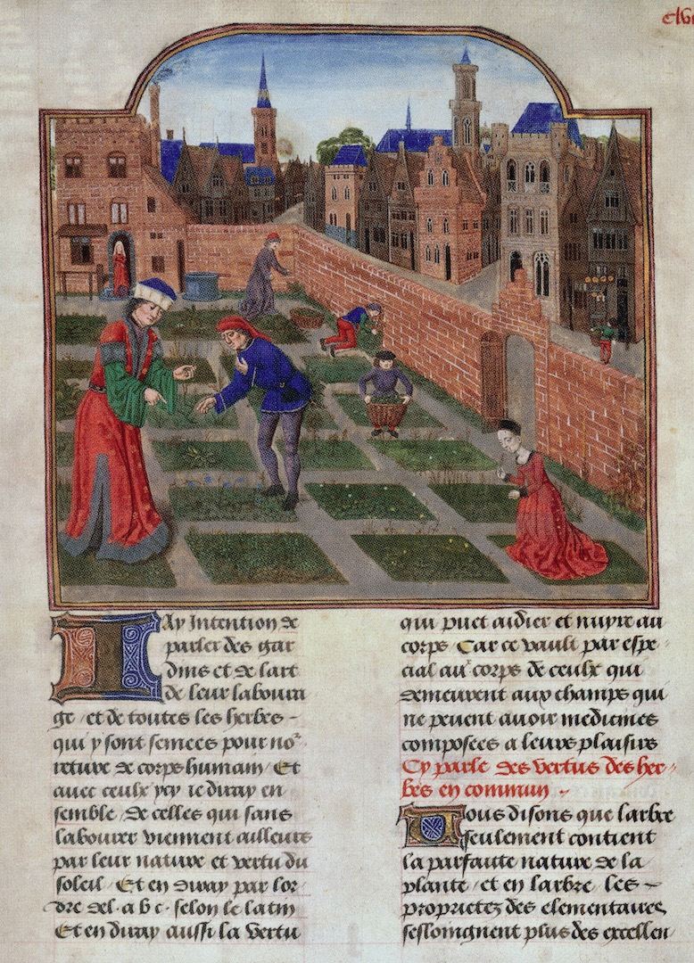 Middeleeuwse tuinen - Uit de Kunst